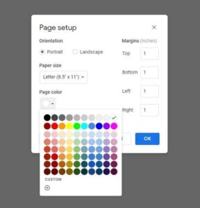 How to Change Page Color on Google Docs - Wordable