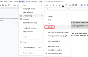 How to Double Space on Google Docs - Wordable