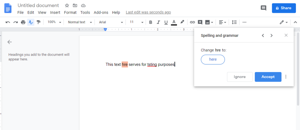 How to Turn on Spell Check in Google Docs - Wordable