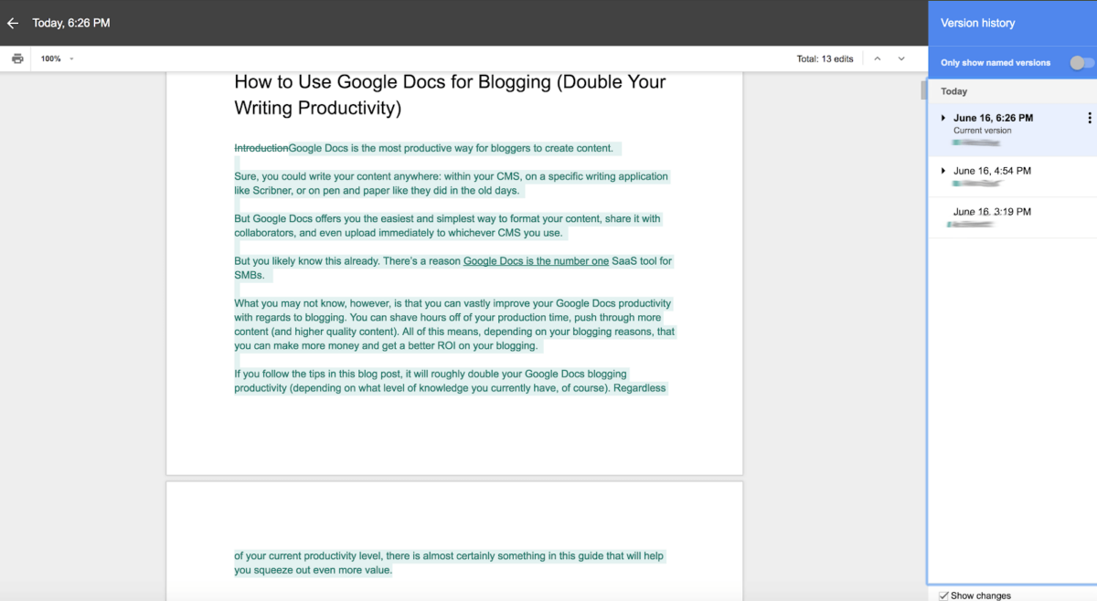 Using Google Docs for Blogging - Wordable
