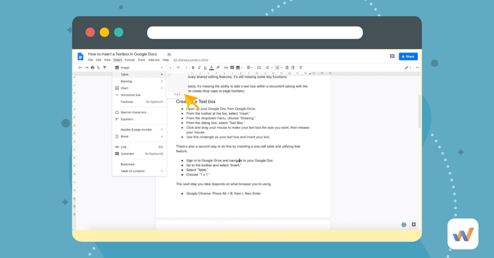 How to Insert a Text Box in Google Docs - Wordable