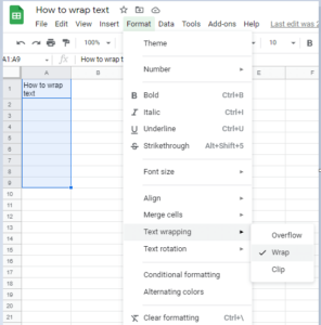 How To Wrap Text in Google Sheets and Google Docs - Wordable
