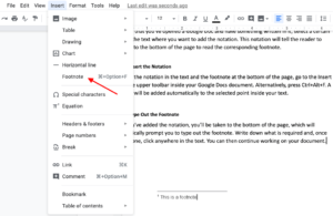 How to Add Footnotes in Google Docs and Google Slides - Wordable