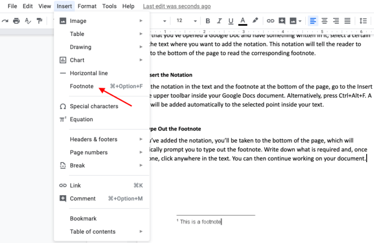How to Add Footnotes in Google Docs and Google Slides - Wordable