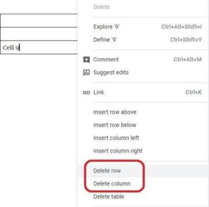 How to Delete a Table in Google Docs - Wordable