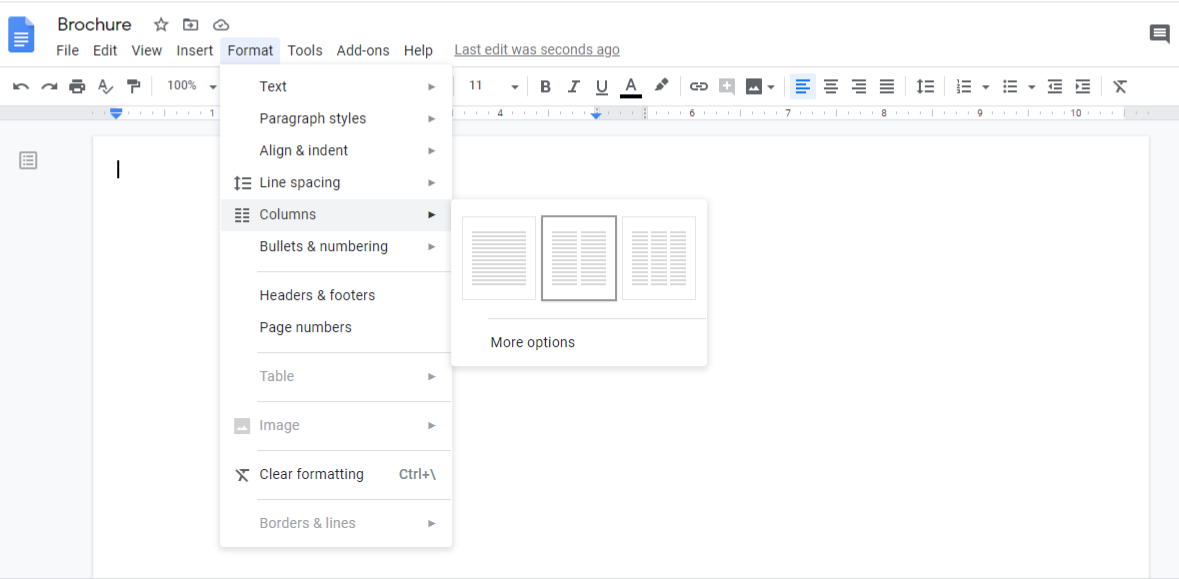 How to Make a Brochure in Google Docs - Wordable