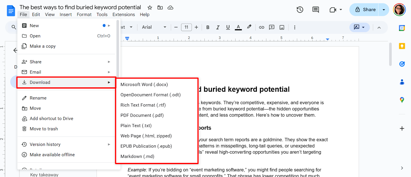 Google Docs Collaboration: Writers, Authors, & Content Teams